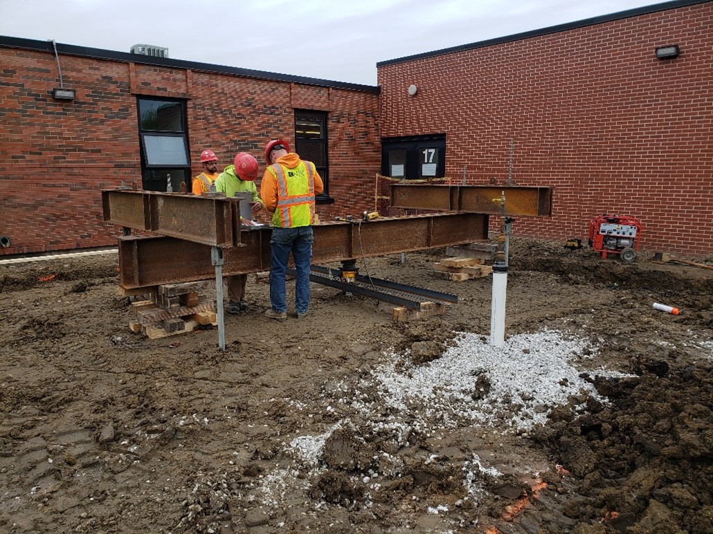 Load Testing Helical Piers - Midwest Helical Solutions