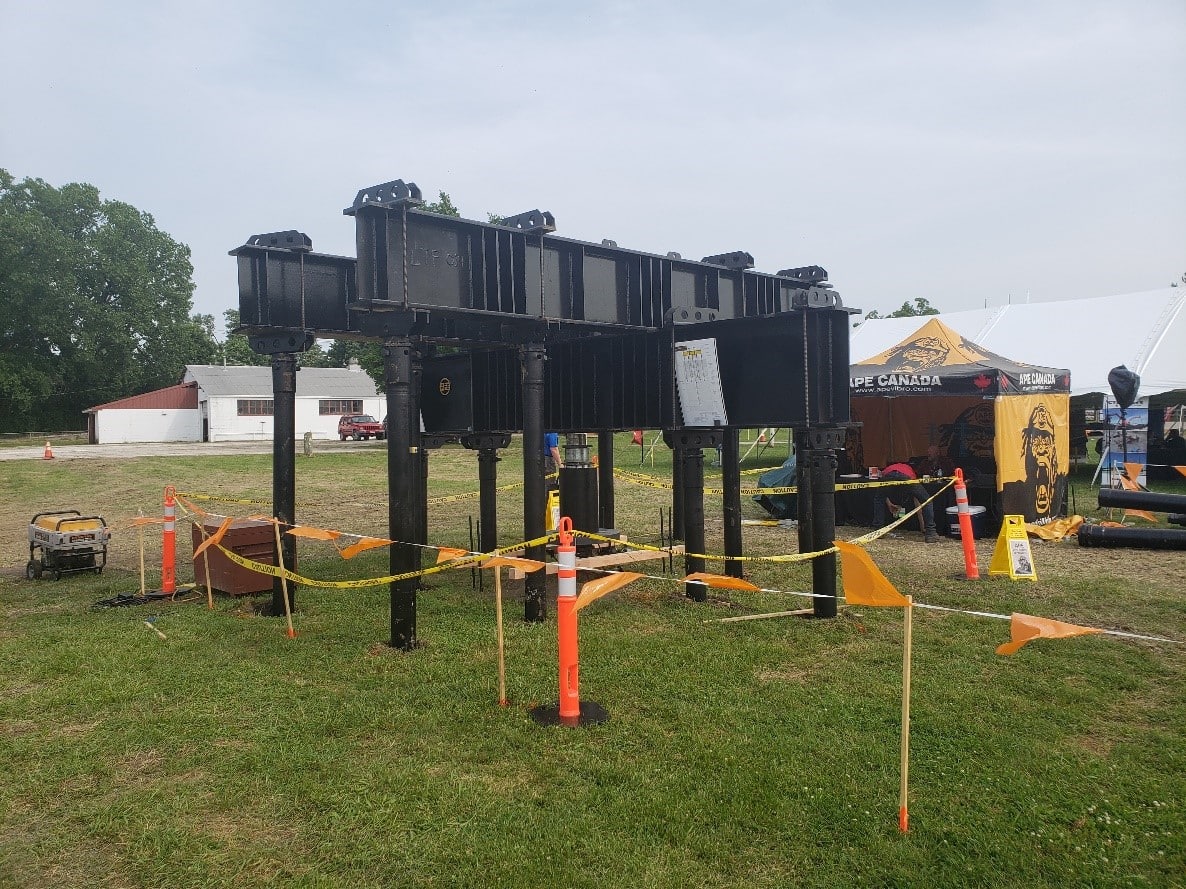 Load Testing Helical Piers - Midwest Helical Solutions