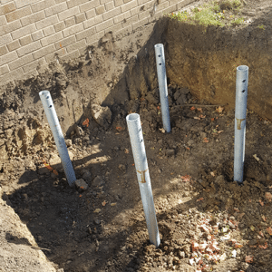 Grade Beam Piles – Midwest Helical Solutions